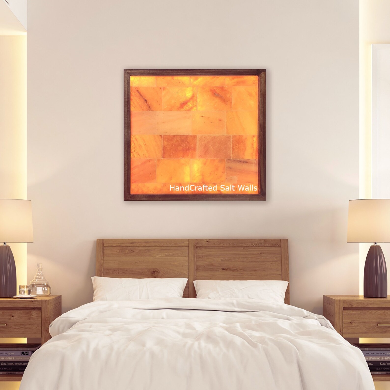 Himalayan Salt Wall Panel With LED Backlight – Handcrafted in USA - Etsy