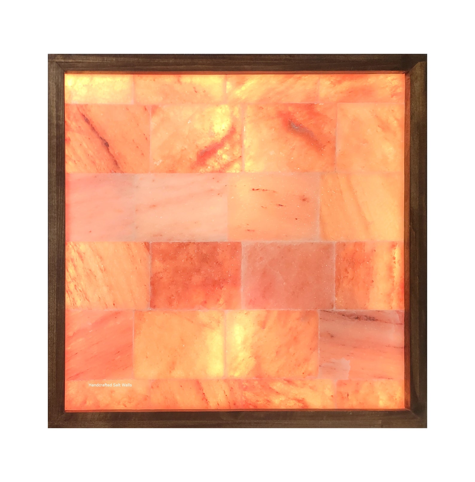 Himalayan Salt Wall Panel With LED Backlight – Handcrafted in USA - Etsy