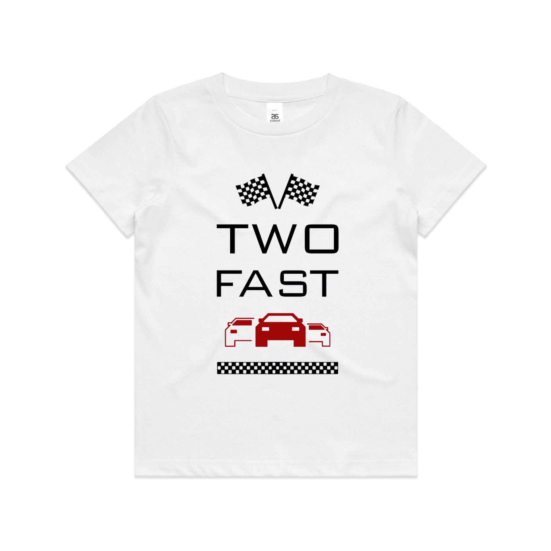Kid's Two Fast 2nd Birthday T-Shirt Race Car - Etsy.de