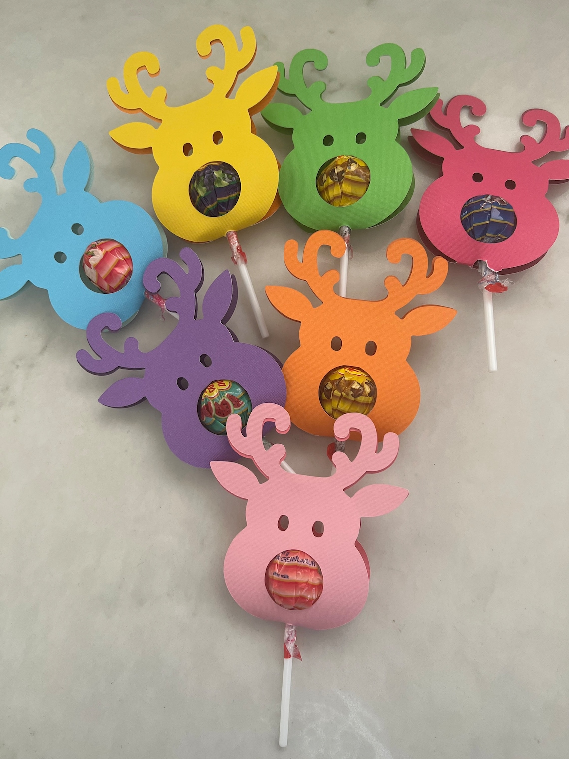 Reindeer Chupa Chup Christmas | End of Year Gift | Class Gifts ...