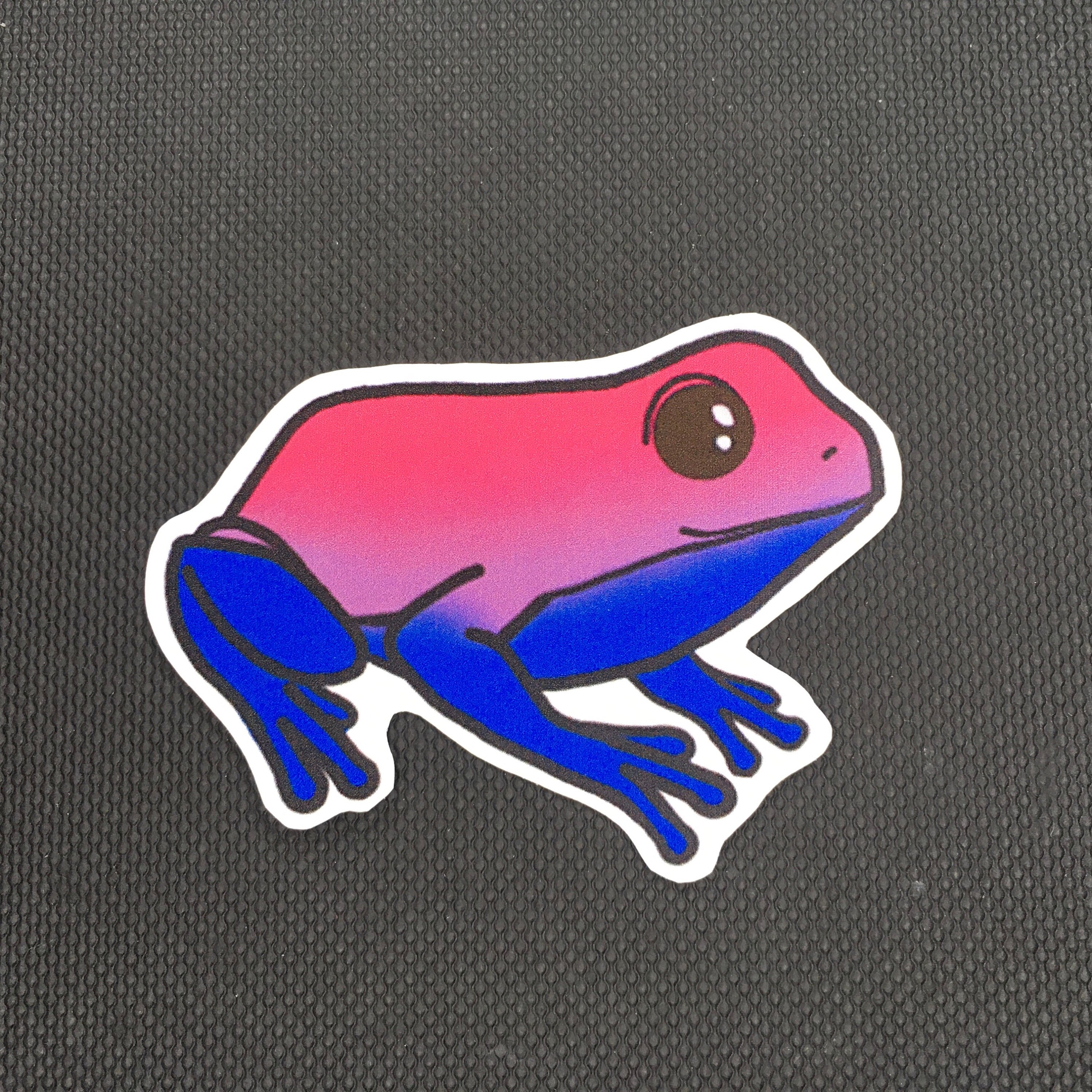 Bisexual Pride Frog - Etsy