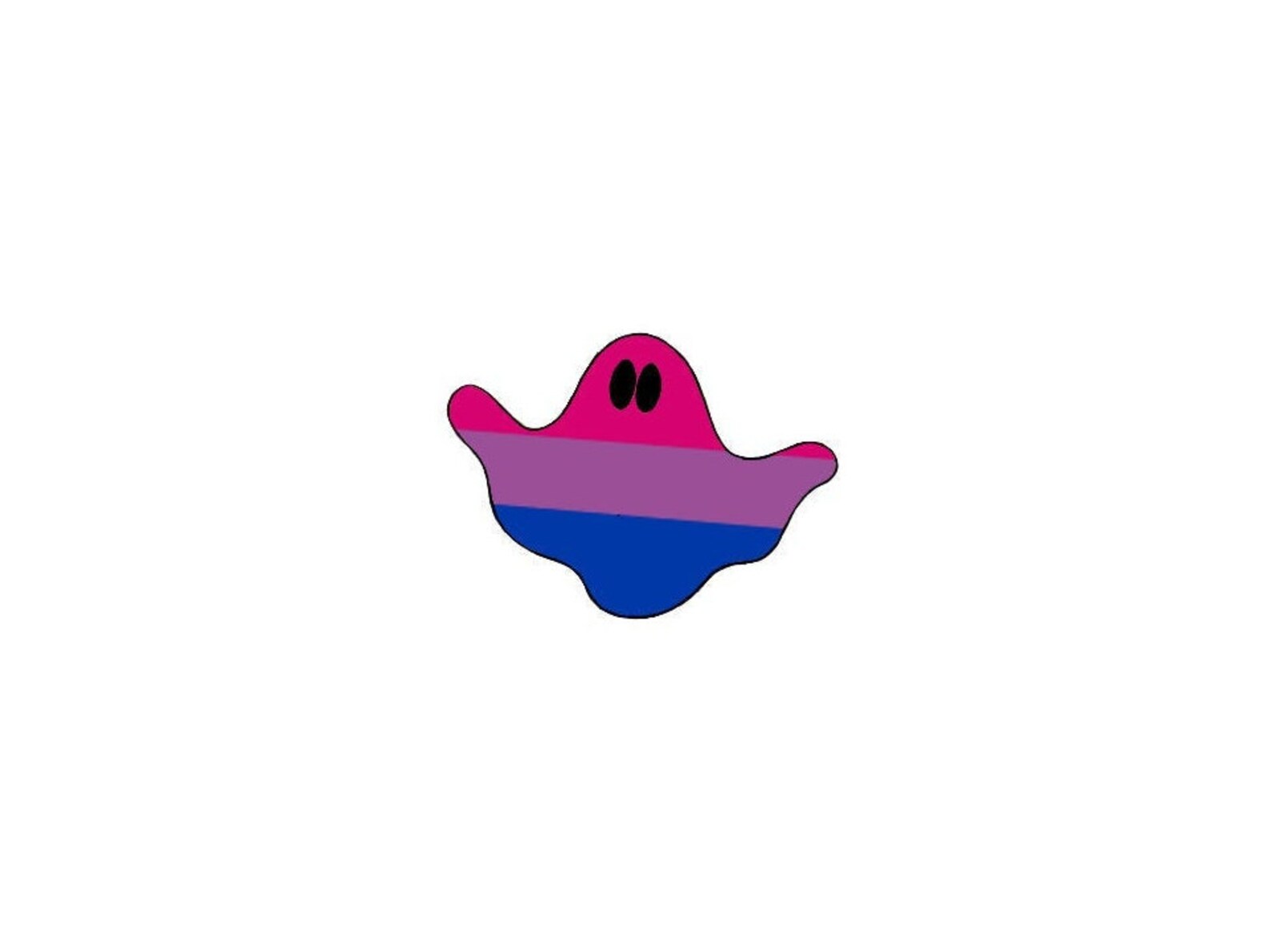 Bisexual Pride Ghost - Etsy