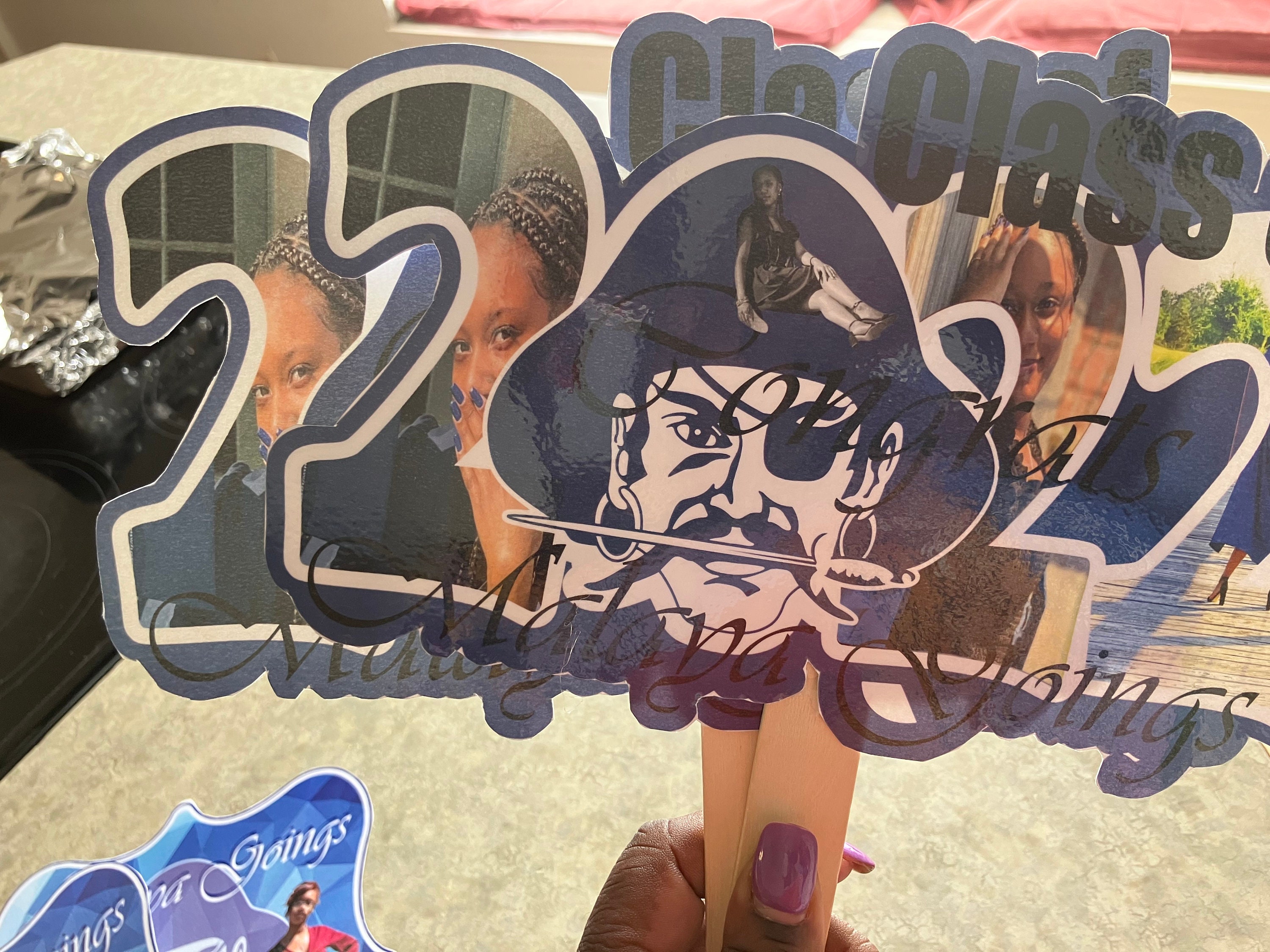 GRADUATION SCROLL FANS Graduation Fans Grad Fan Custom Fan Graduation ...