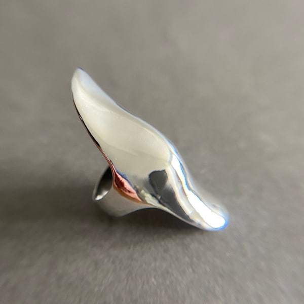 Boho Silver Rings - Etsy