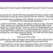Alphabet Flash Cards Stop & Continuant Sound for Toddlers Preschoolers ...