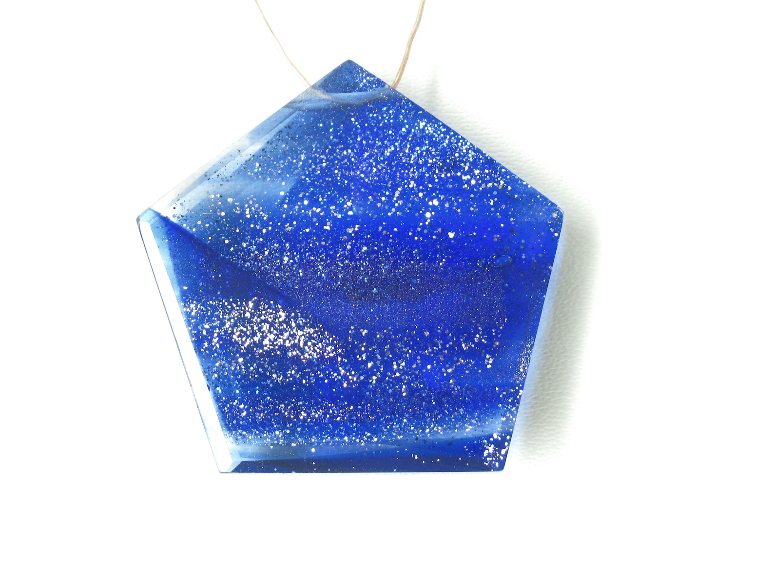 Blue Lolite Moonstone Quartz Gemstones, Pentagon Shape Gemstones ...