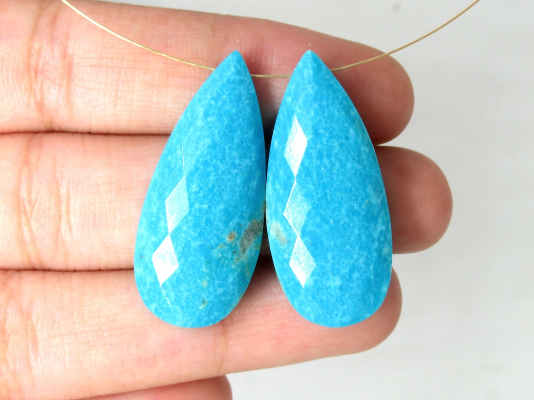 Natural Arizona Gemstones Pear Shape Gemstones Cabochon - Etsy