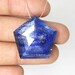 Blue Lolite Moonstone Quartz Gemstones, Pentagon Shape Gemstones ...