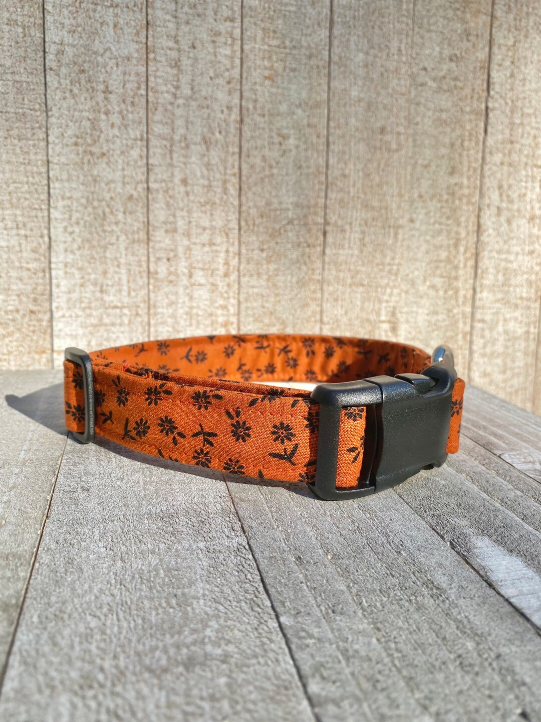 Pumpkin Spice Floral Fall Dog Collar Fall Dog Collar Fall - Etsy