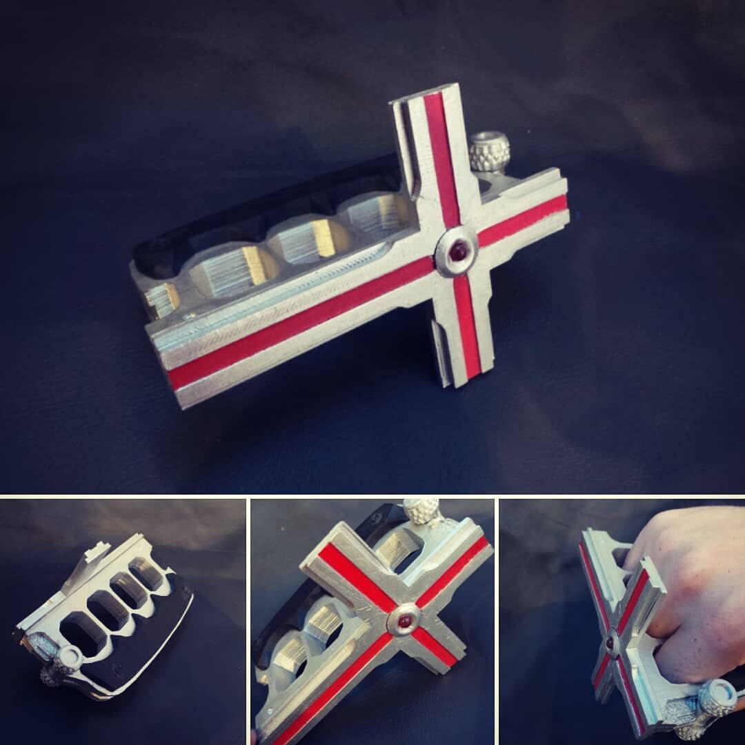 Kekkai Sensen Blood Blockade Battlefront Klaus Knuckles COSPLAY PROP ...