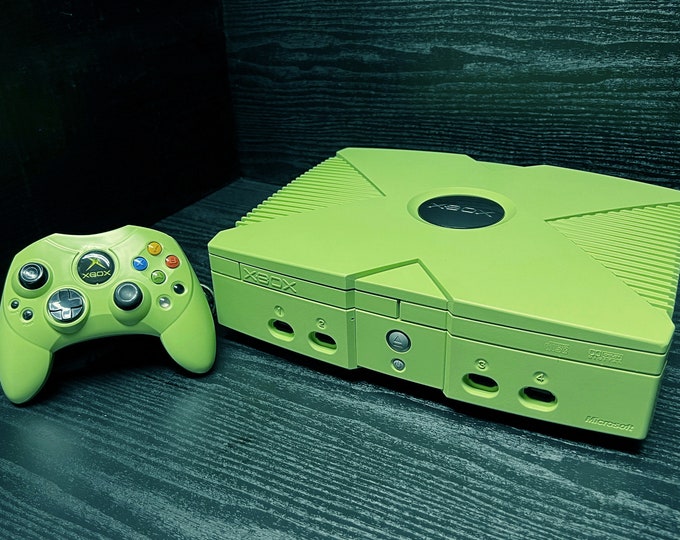 2TB LOADED Original OG Xbox Green - Etsy