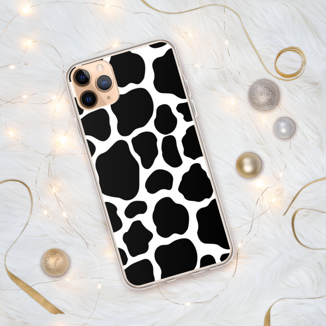 Cow Print iPhone case Animal Print iPhone 11 case 11 pro | Etsy
