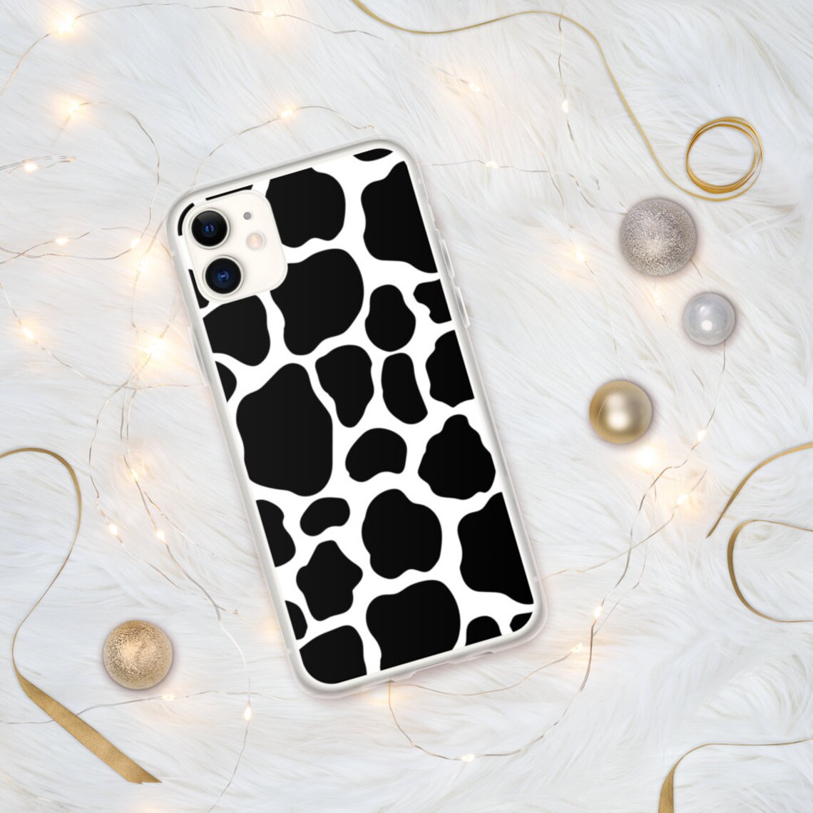 Cow Print iPhone case Animal Print iPhone 11 case 11 pro | Etsy