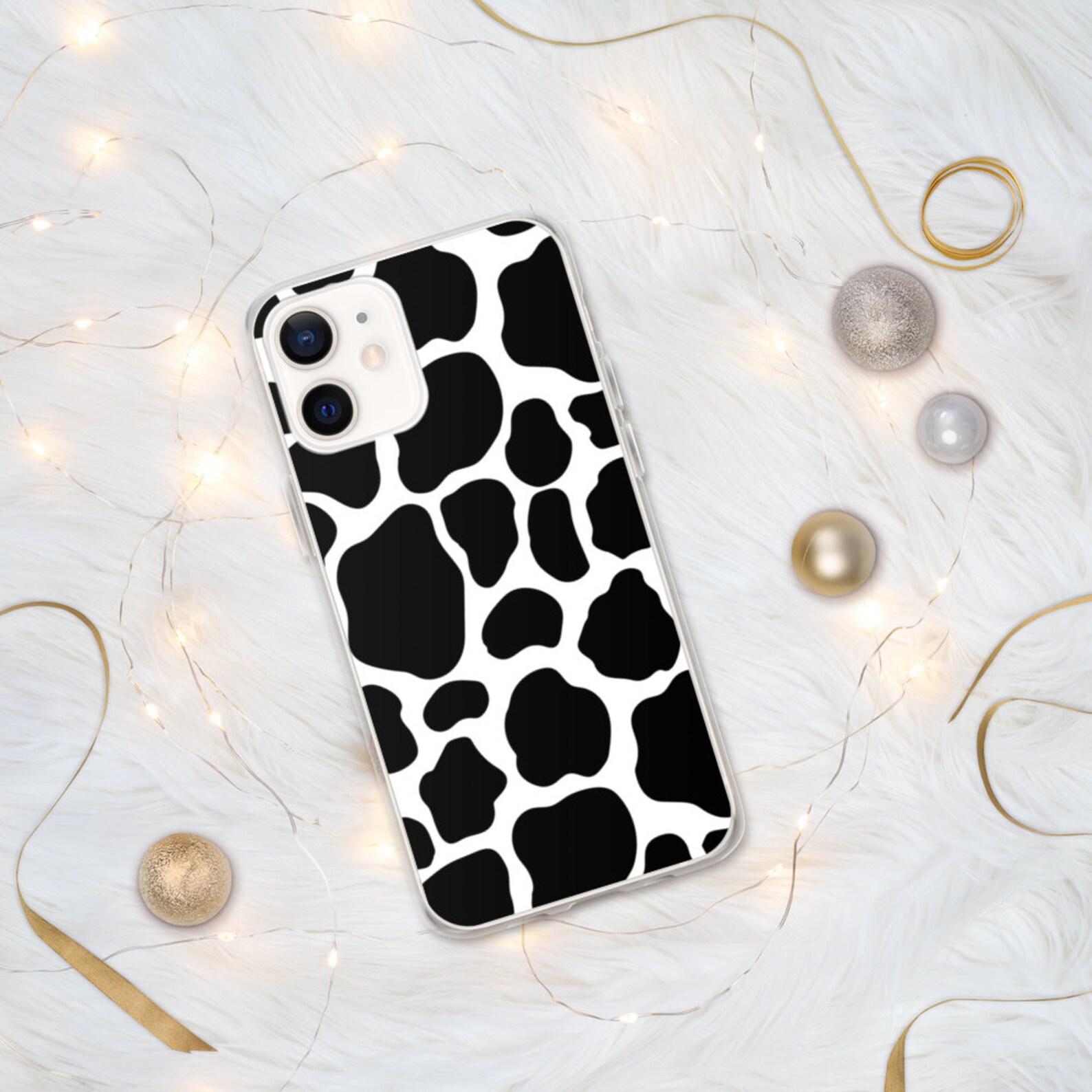 Cow Print iPhone case Animal Print iPhone 11 case 11 pro | Etsy