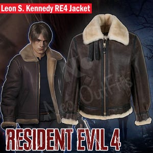 Resident Evil 4 Leon Jacket Cosplay - Etsy