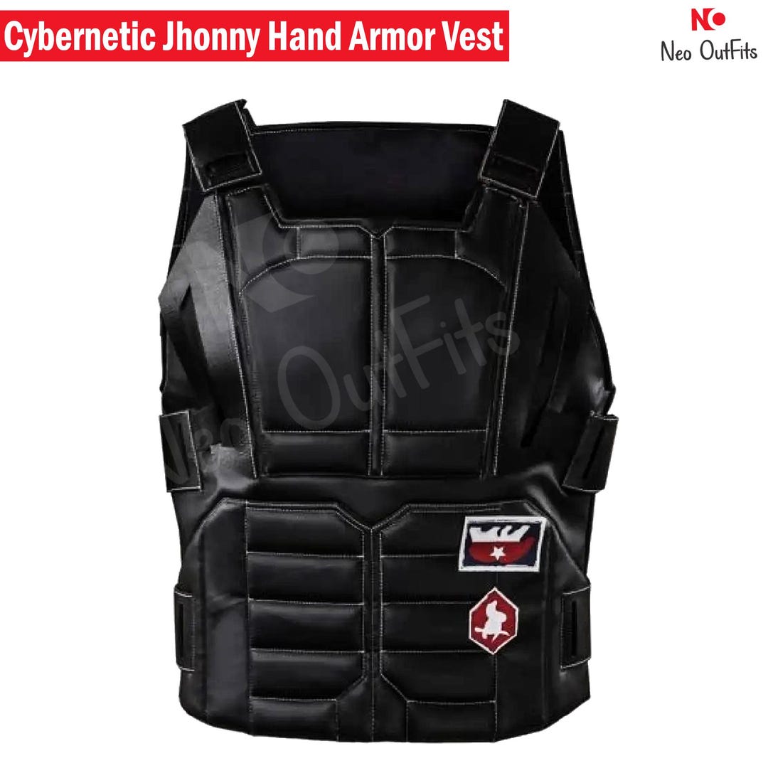 Cybernatic 2077s Vest, Johnny Cosplay Vest, Silverhand Vest Keanu ...