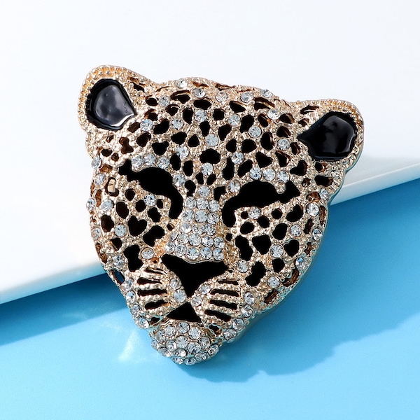 Leopard Brooch Pin - Etsy