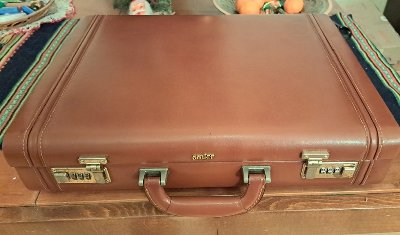 Vintage Pre-owned Antler Briefcase Suitecase Diplomat With Combination ...