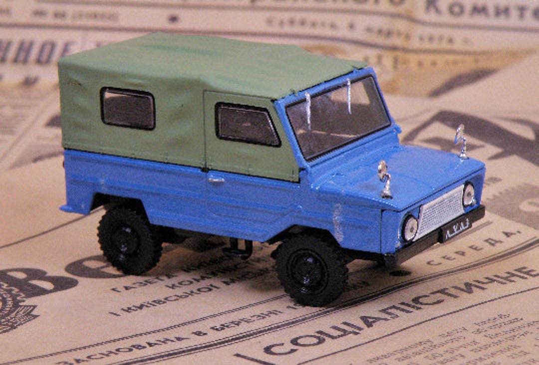 Luaz-969 Collectible Car Model Scale 1:43 Deagostini Vintage - Etsy