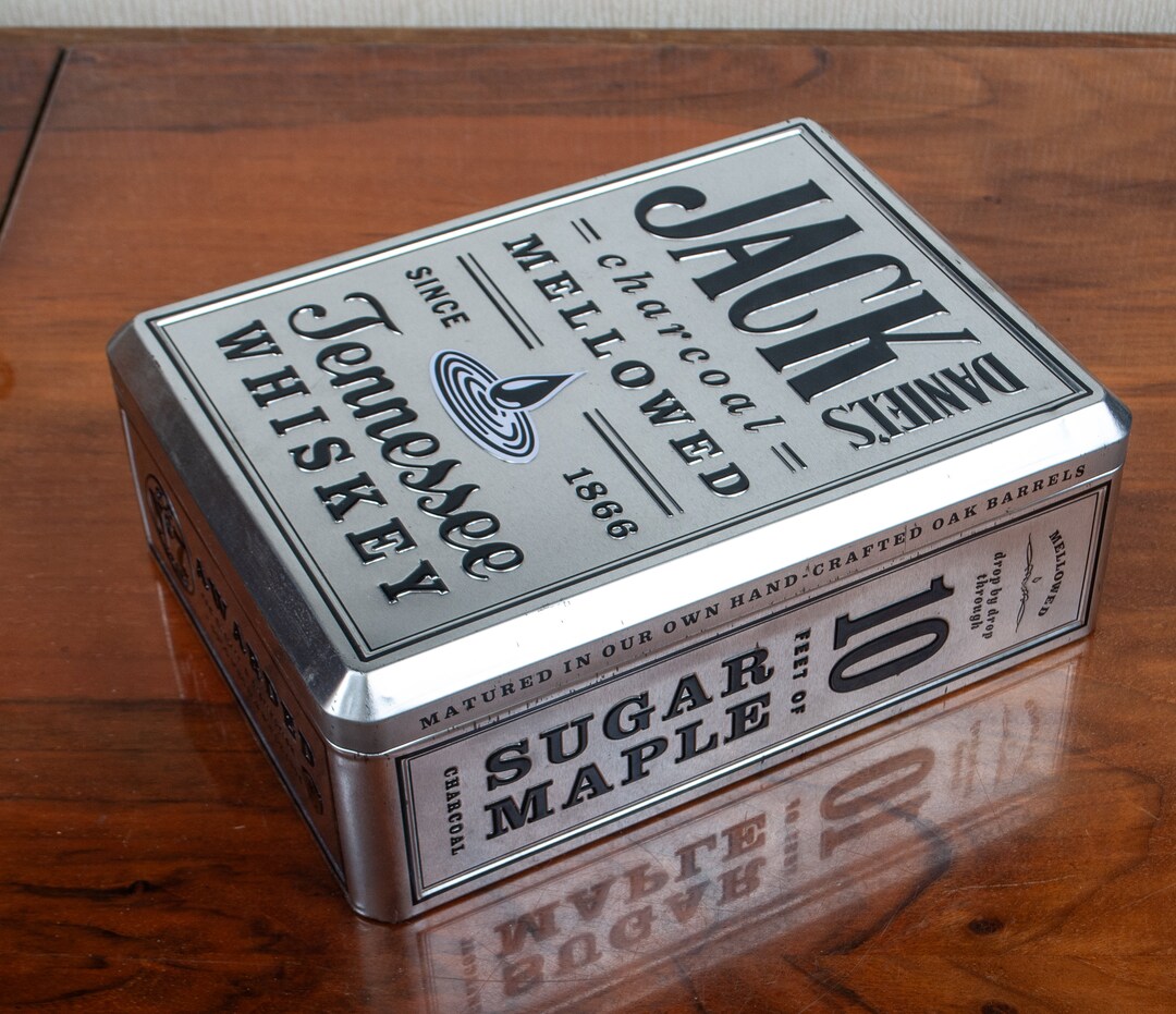 Original Rare Tin Empty Jack Daniels Box - Etsy