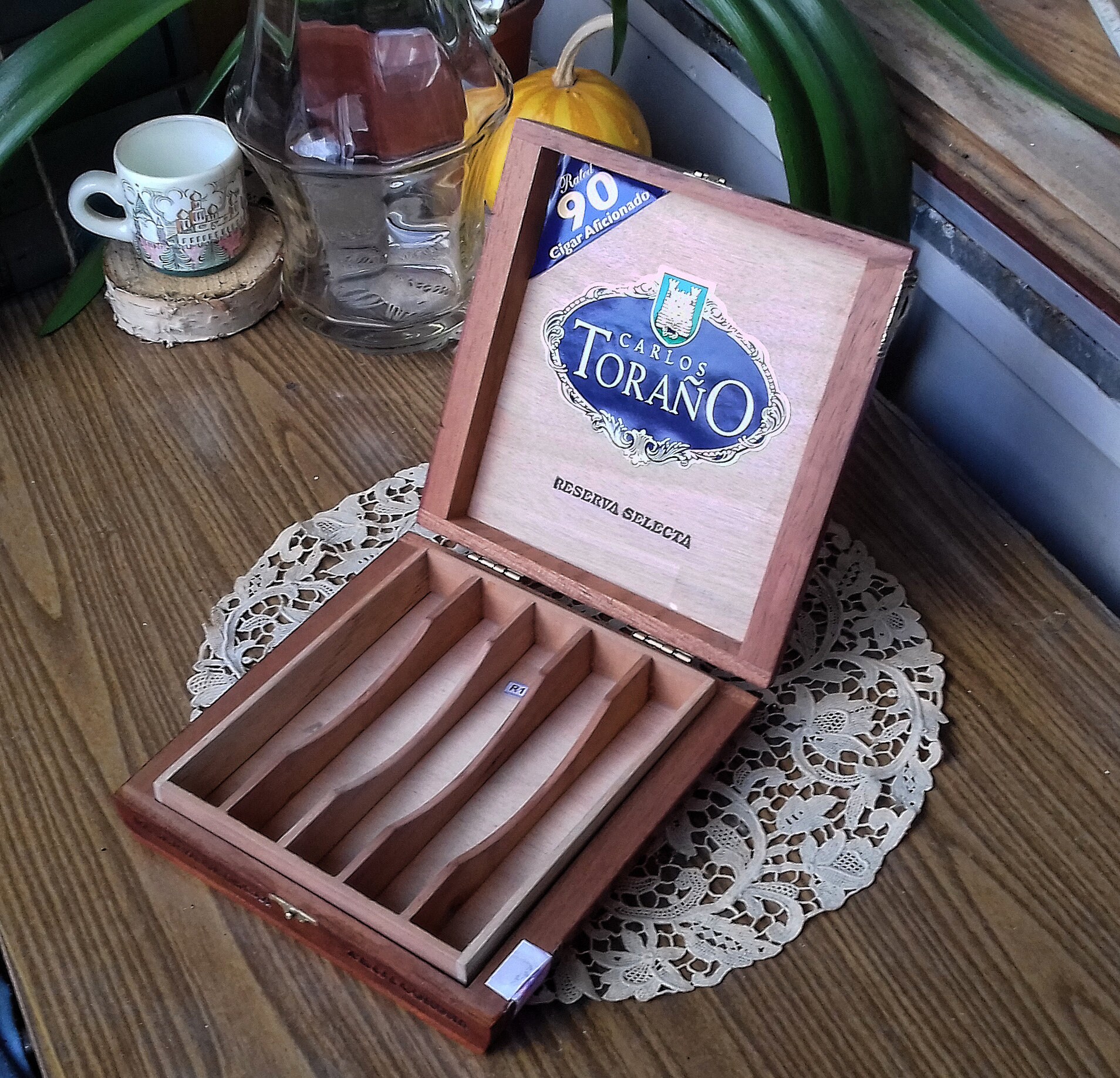 Empty Wooden Vintage Carlos Torano Cigar Box for Your Crafts - Etsy ...