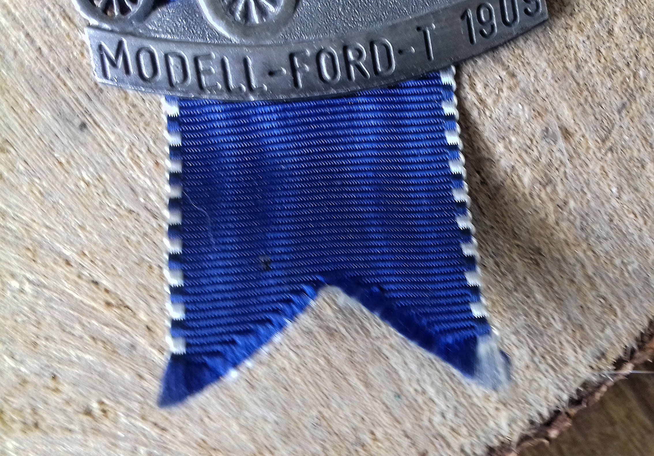 Rar Collectible Badge With Silk Ribbon 1975 West German - Etsy