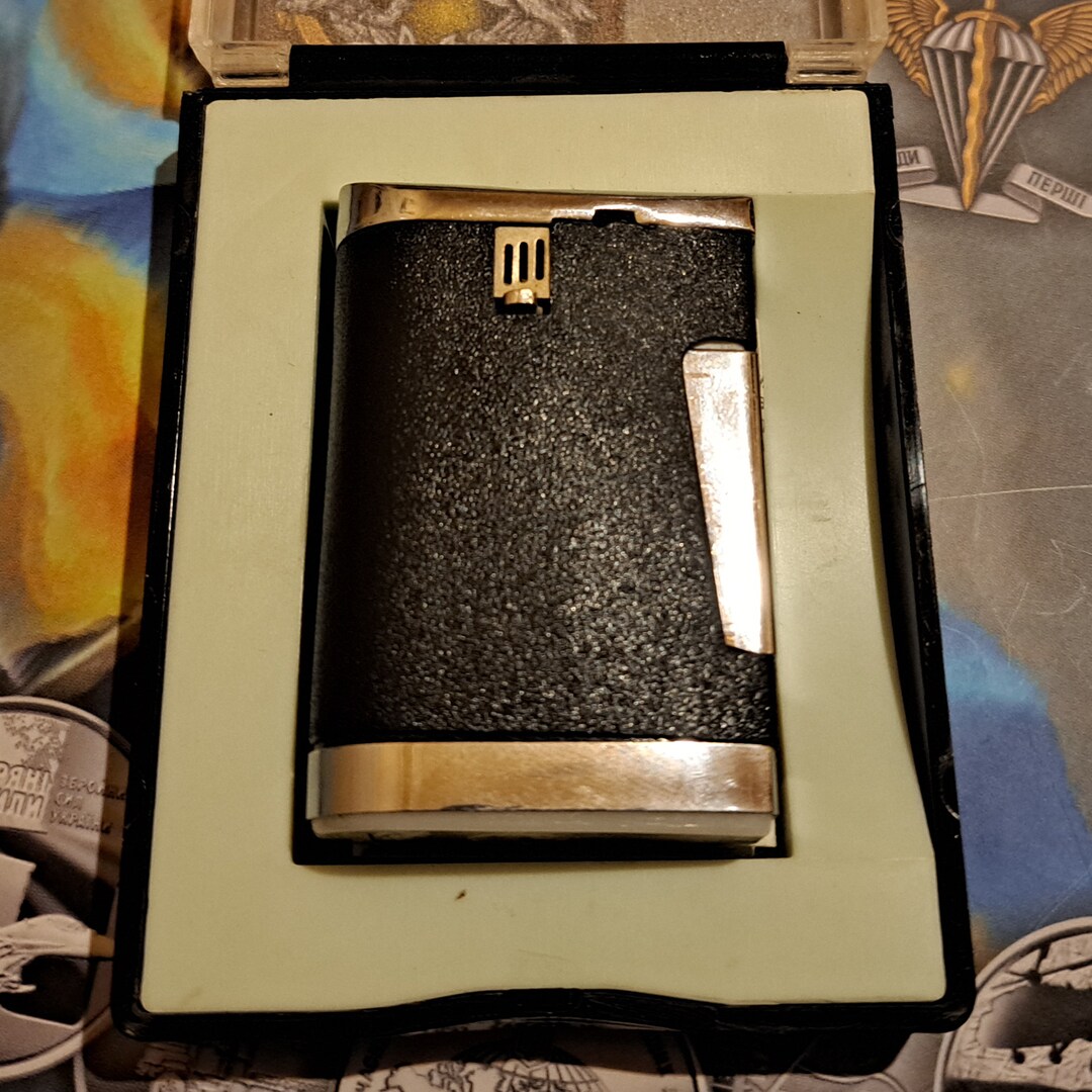 New Soviet Gas Lighter in Original Box - Etsy