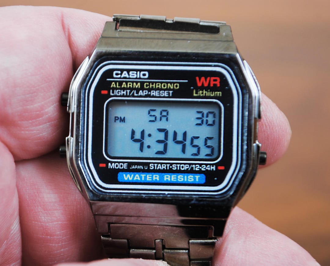 Vintage New Fully Working Casio A159W Quartz Watch With Bracelet - Etsy