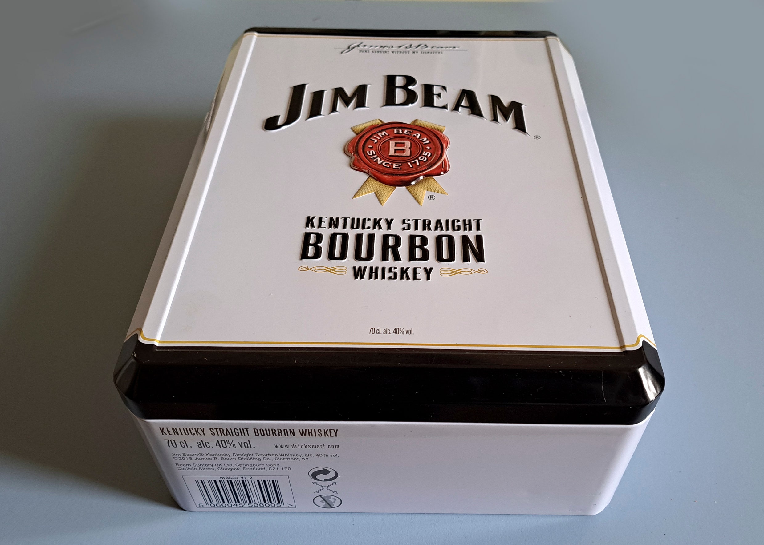 Original Rare Tin Empty Jim Beam Box - Etsy