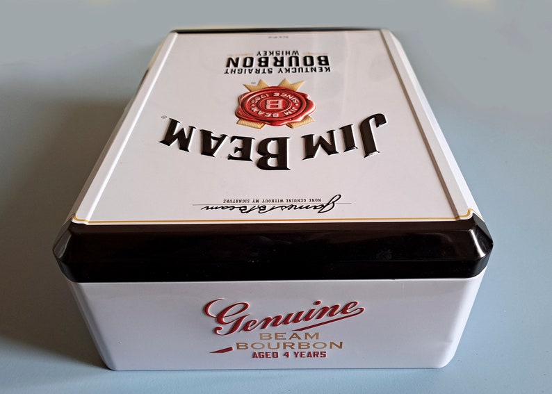 Original Rare Tin Empty Jim Beam Box - Etsy