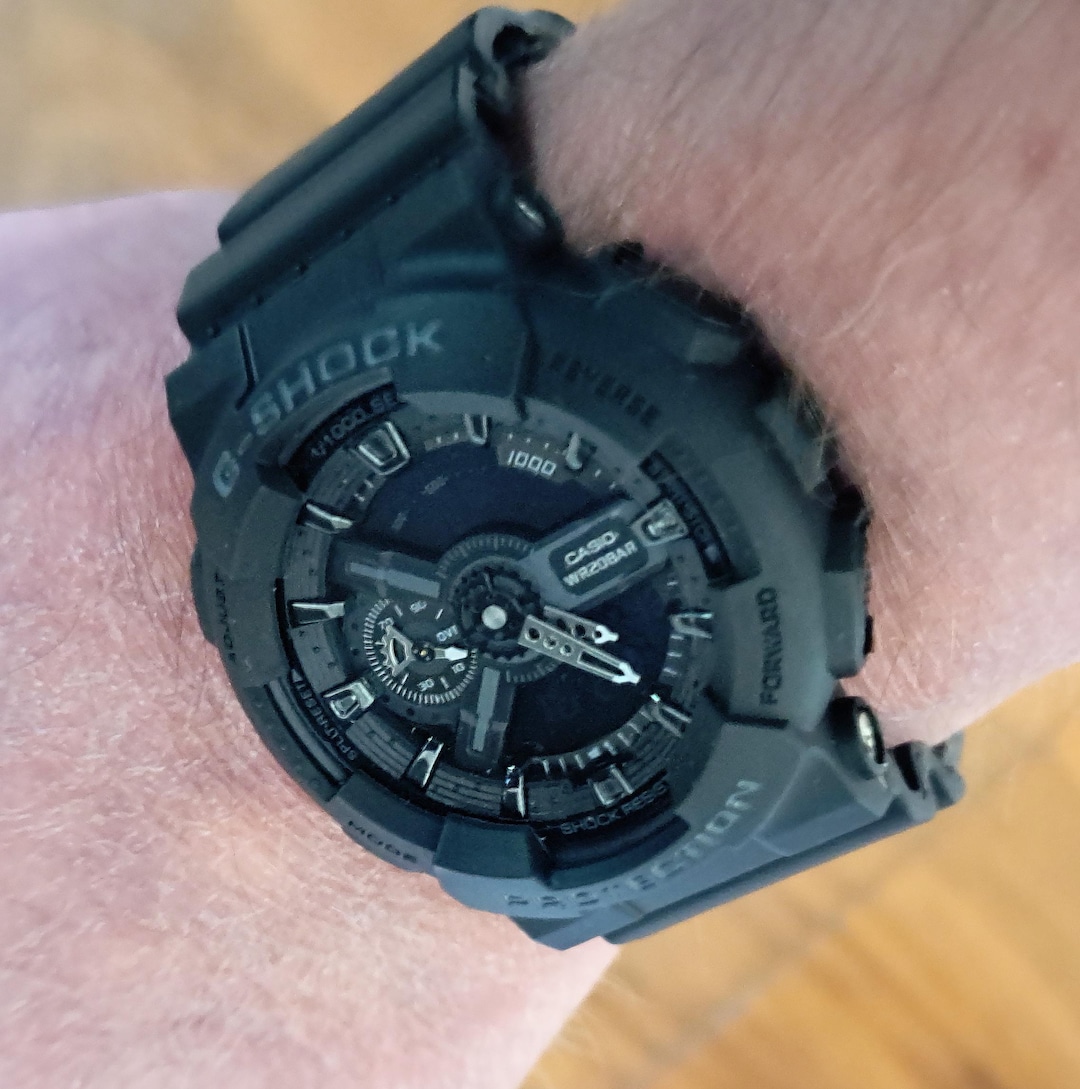 Vintage New, Fully Working Casio G-shock WR20BAR Watch Black - Etsy UK