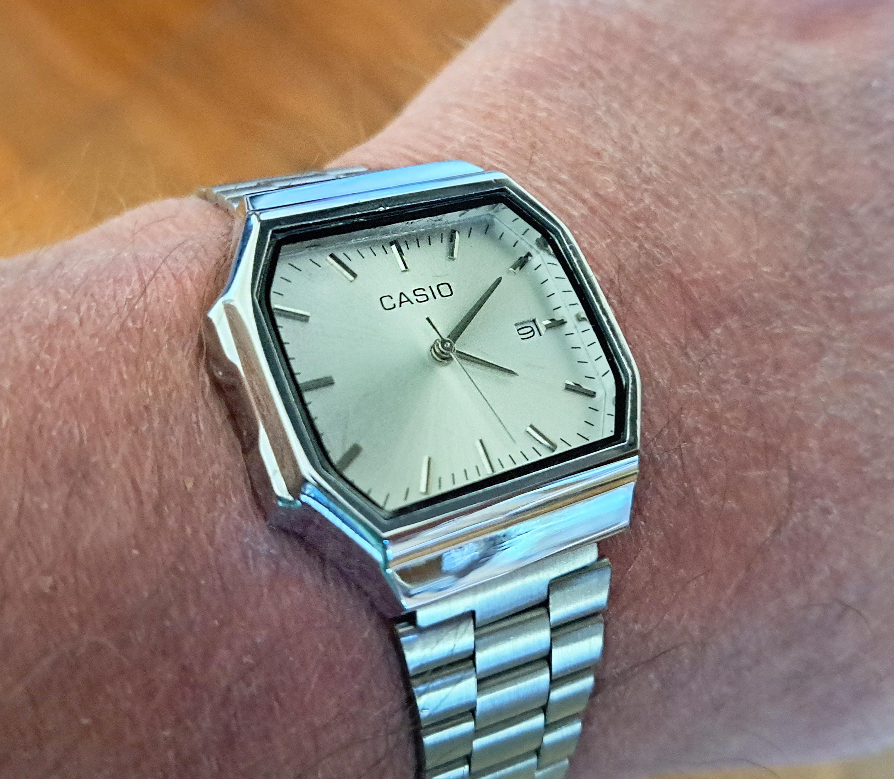 Vintage New Fully Working Casio Quartz Watch With Bracelet - Etsy