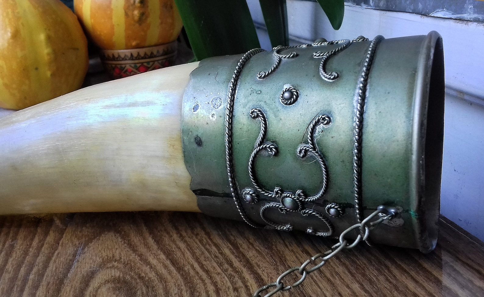 Decorative 19 Inches Viking Horn Drinking Cup Bull Horn Unique - Etsy