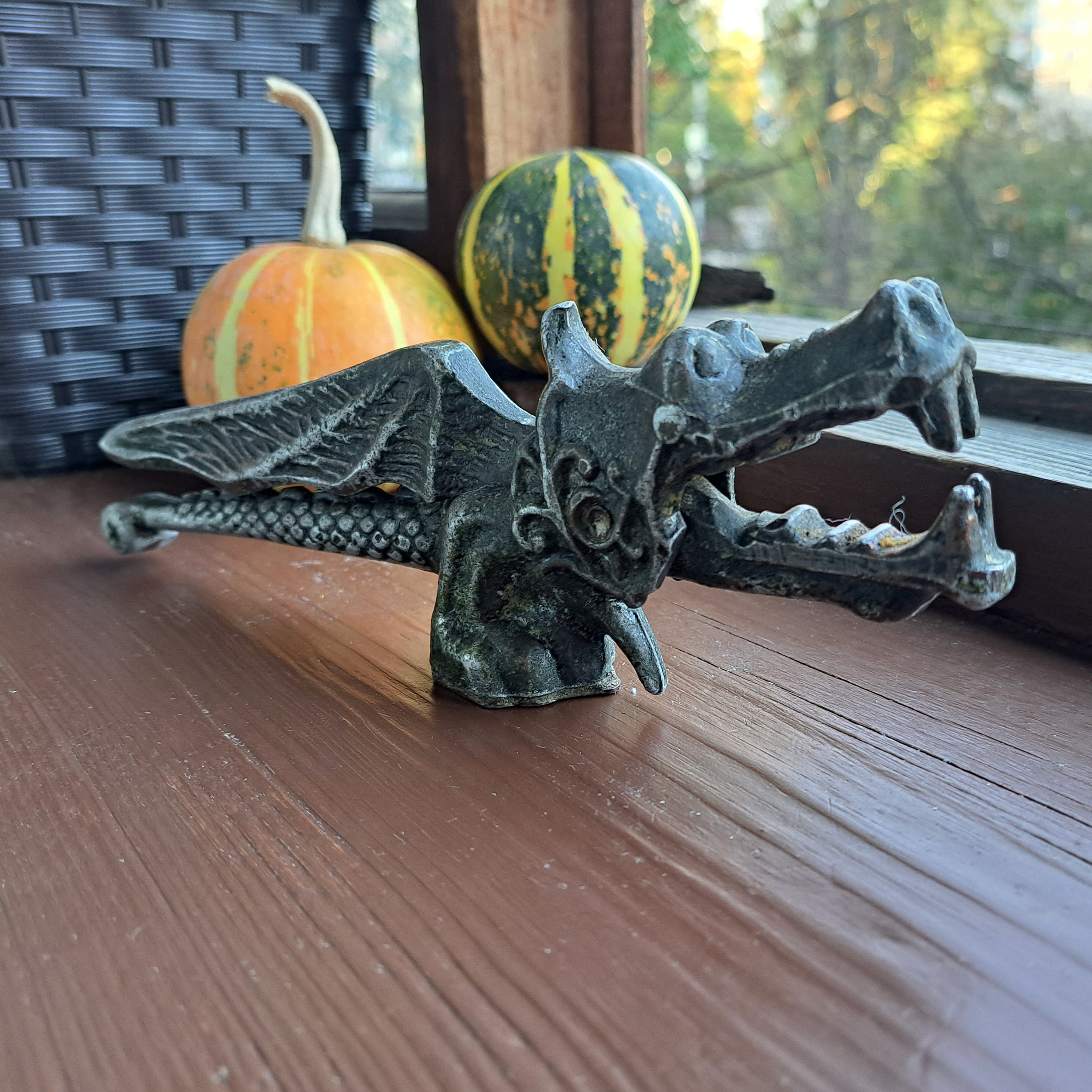 Dragon Antique Metal Walnut Vintage Nutcracker Nut Cracker - Etsy