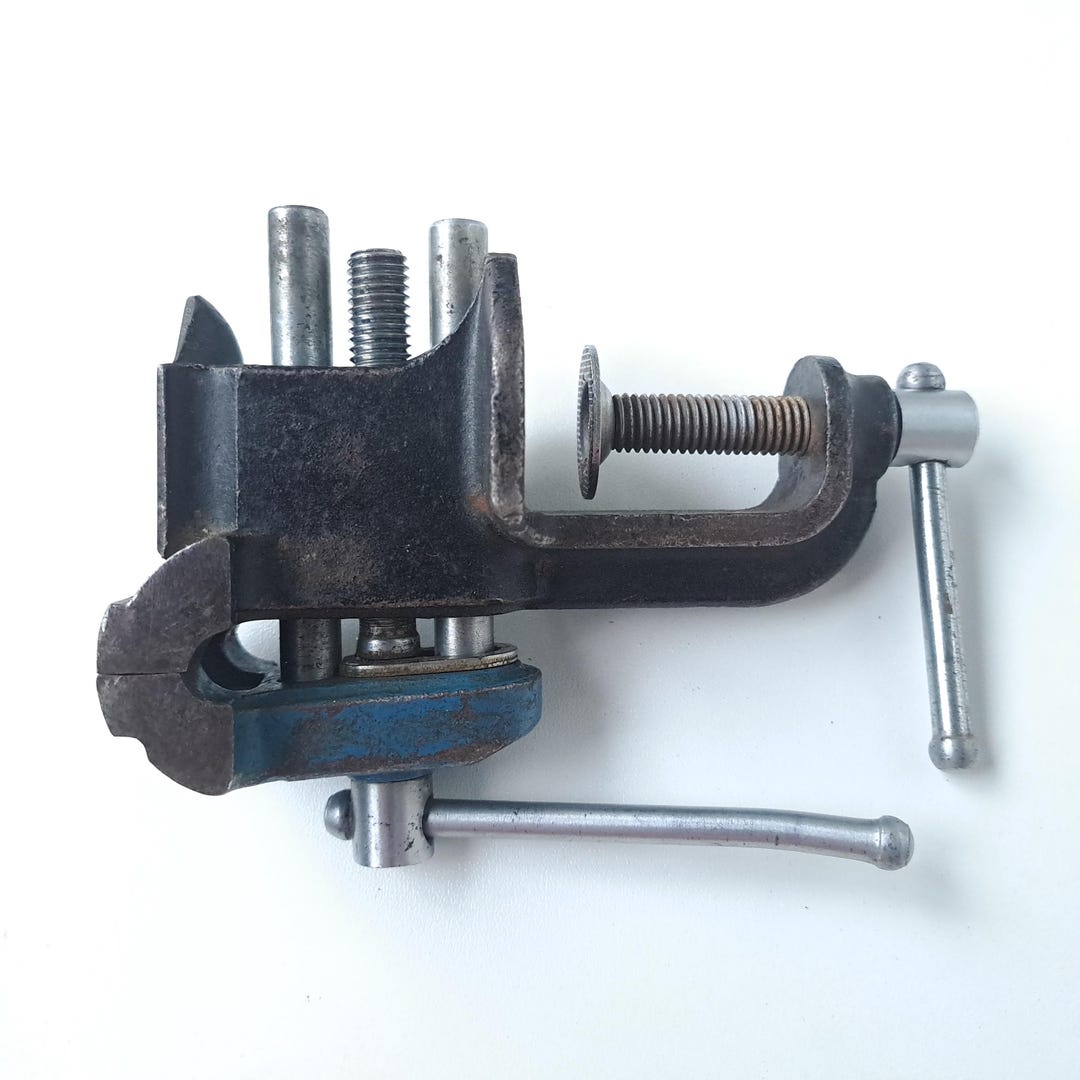 Small Vintage Jewelry Vice With Anvil. Made in USSR in 1970s - Etsy