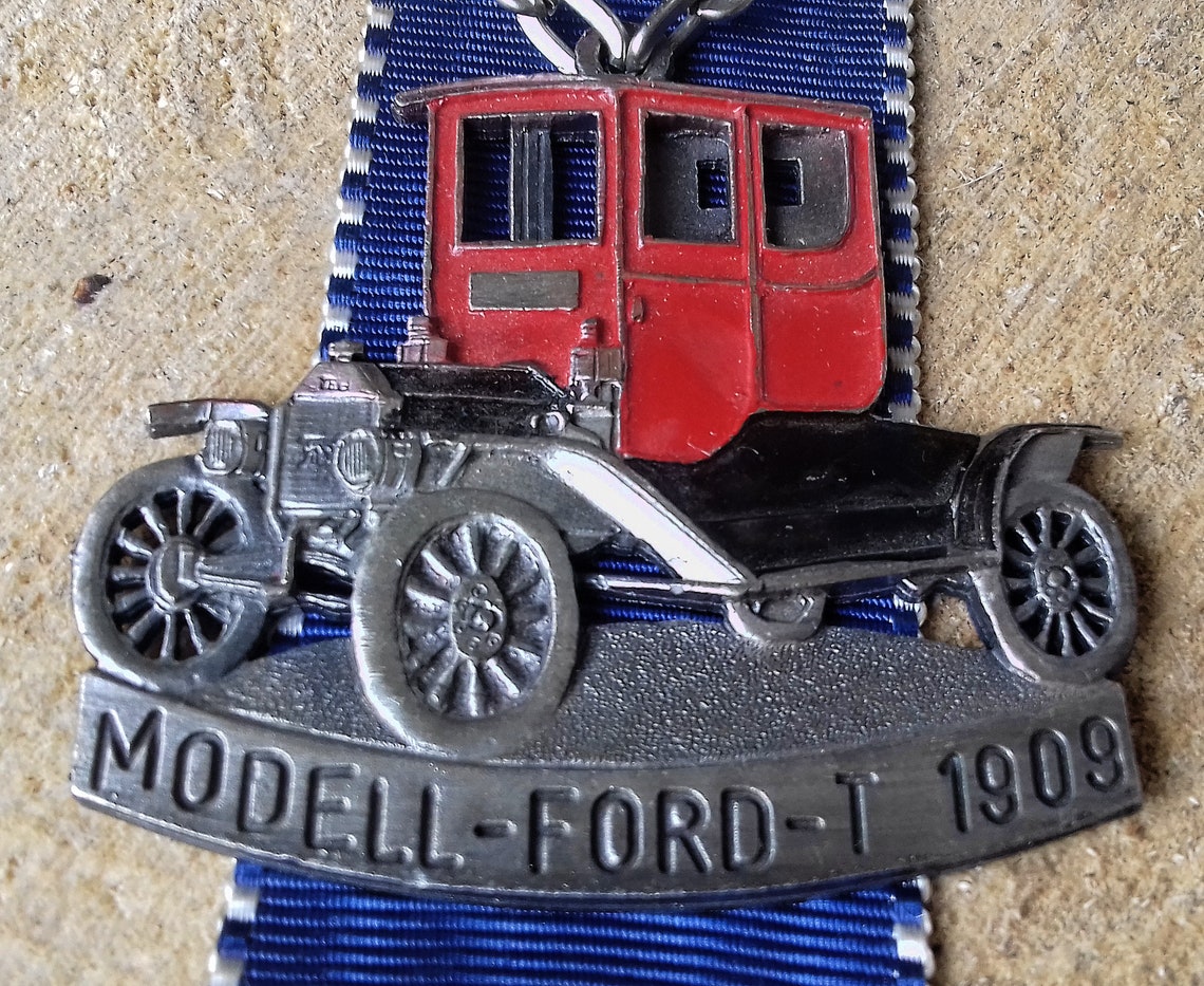 Rar Collectible Badge With Silk Ribbon 1975 West German - Etsy