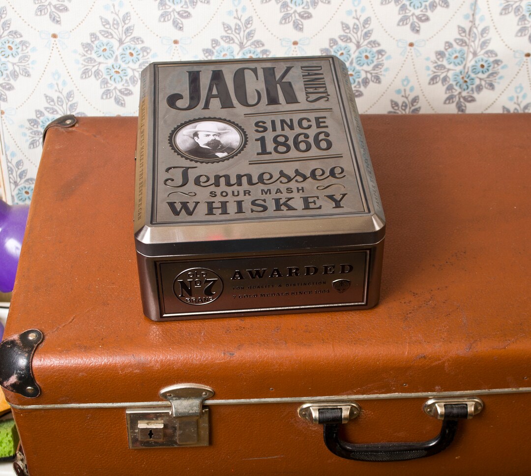 Original Rare Tin Empty Jack Daniels Box - Etsy
