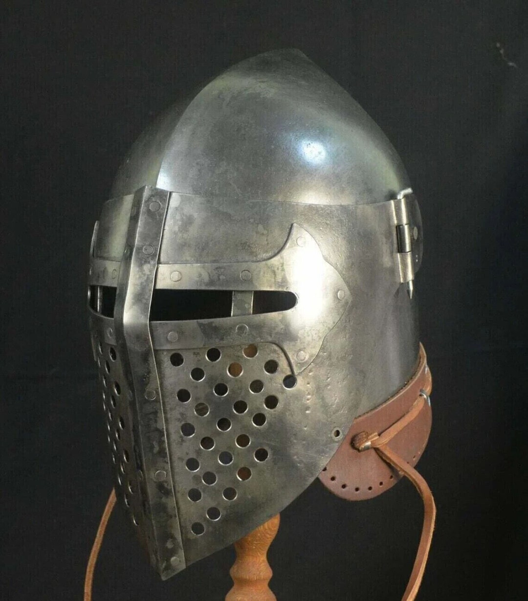 Medieval Larp Helmet, Buhurt Battle Helmet - Etsy