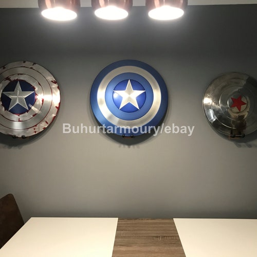 Metal Captain America Shield Stealth Shield Replica the - Etsy