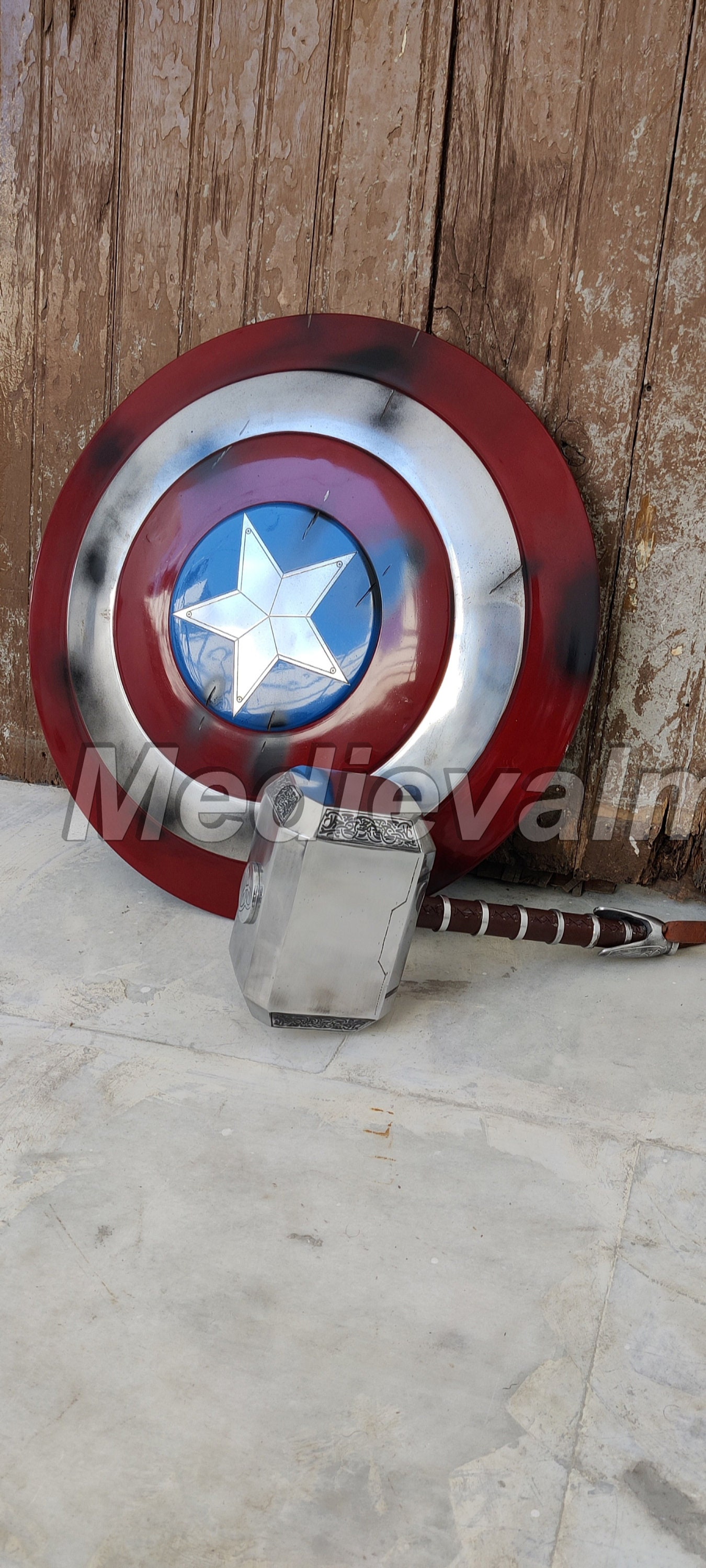 Marvels Avengers Legend Captain America Shield | Metal Prop Replica ...