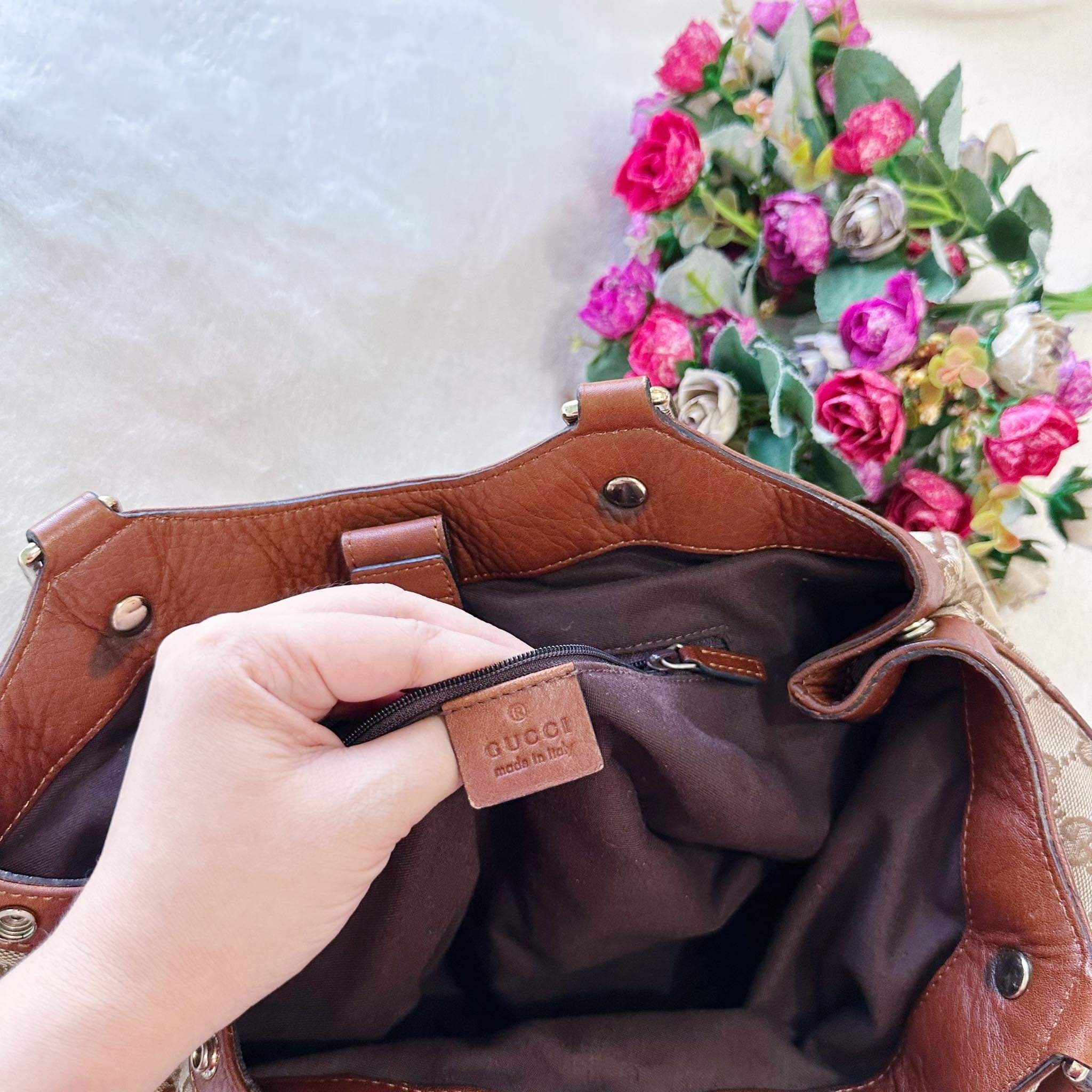 Vintage Gucci Monogram Sukey Bag Shoulder Bag Tote Bag - Etsy