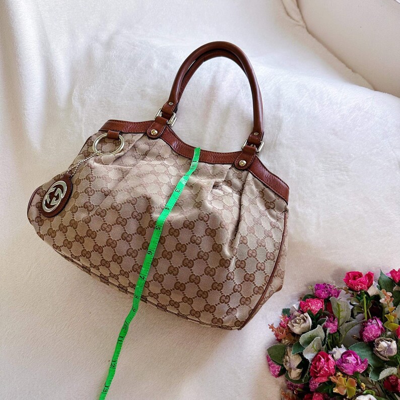Vintage Gucci Monogram Sukey Bag Shoulder Bag Tote Bag - Etsy
