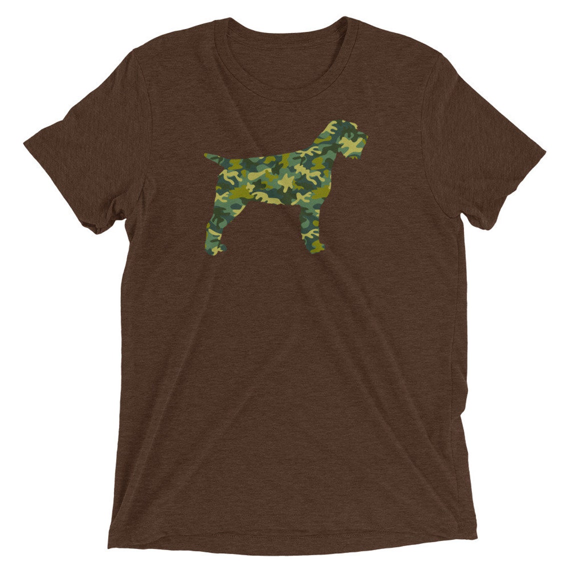 Wirehaired Pointing Griffon T-shirt Camo Griff T-shirt WPG - Etsy.de