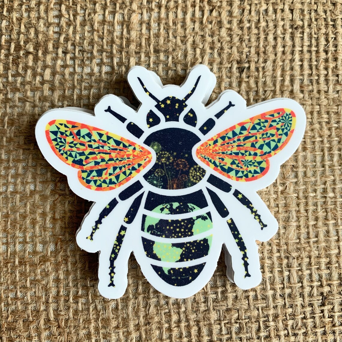 Bee Sticker - Etsy