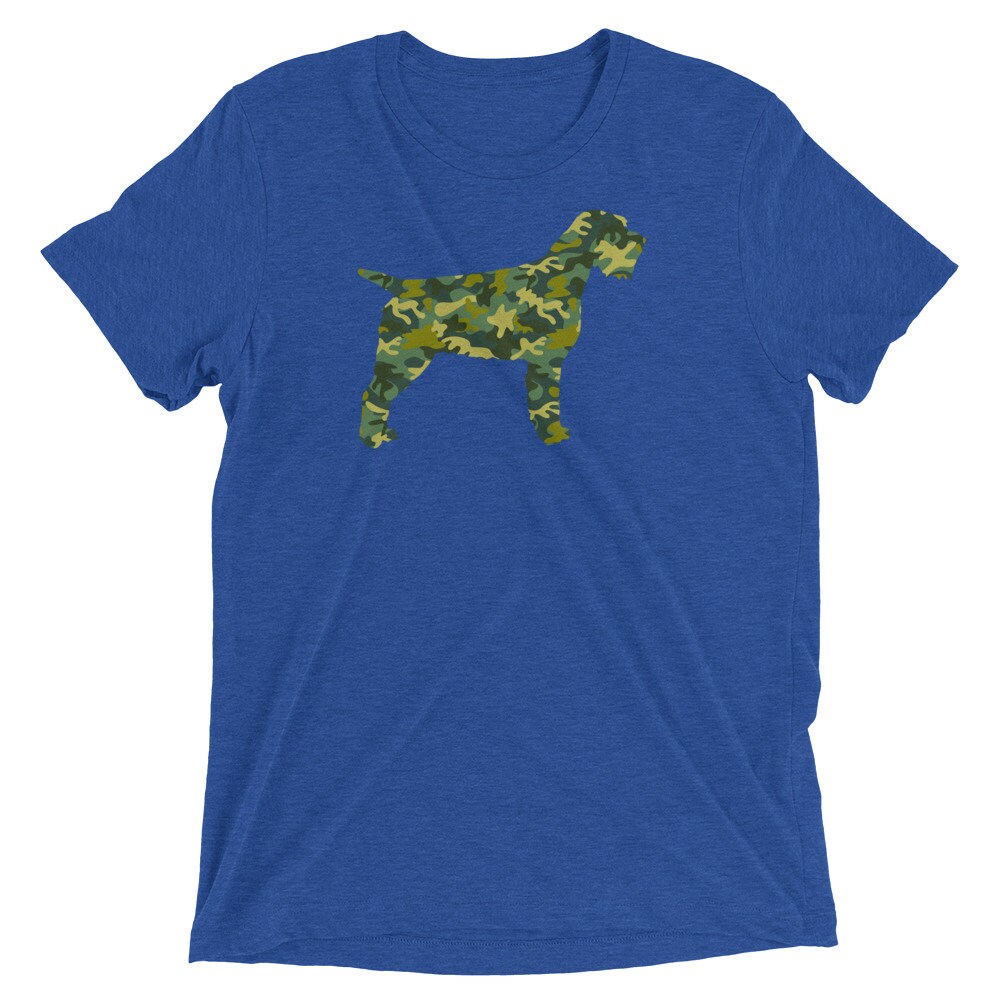Wirehaired Pointing Griffon T-shirt Camo Griff T-shirt WPG | Etsy