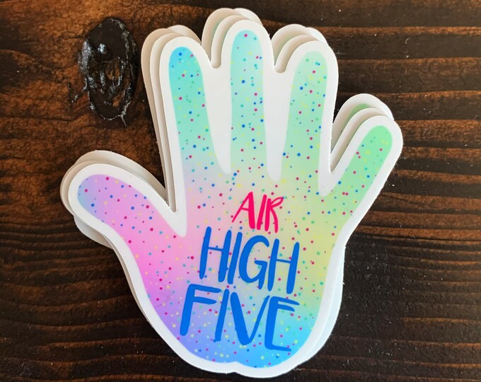 Air High Five Sticker - Etsy