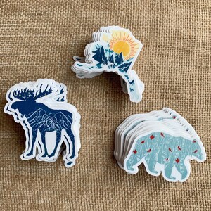 Alaska Midnight Sun Sticker - Etsy