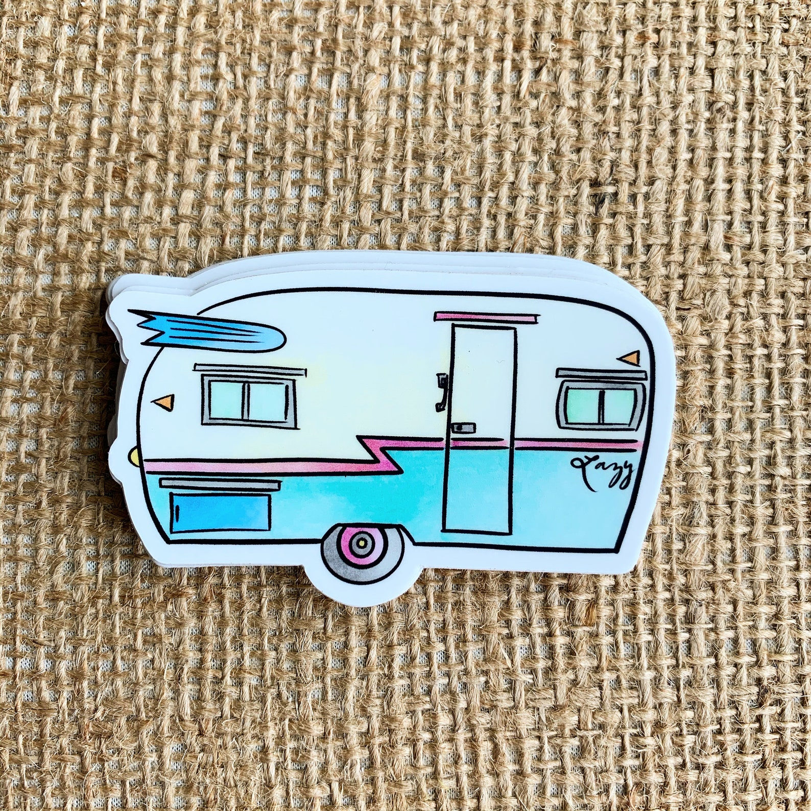 Camper Sticker Camping Trailer Sticker Alaska Camper - Etsy