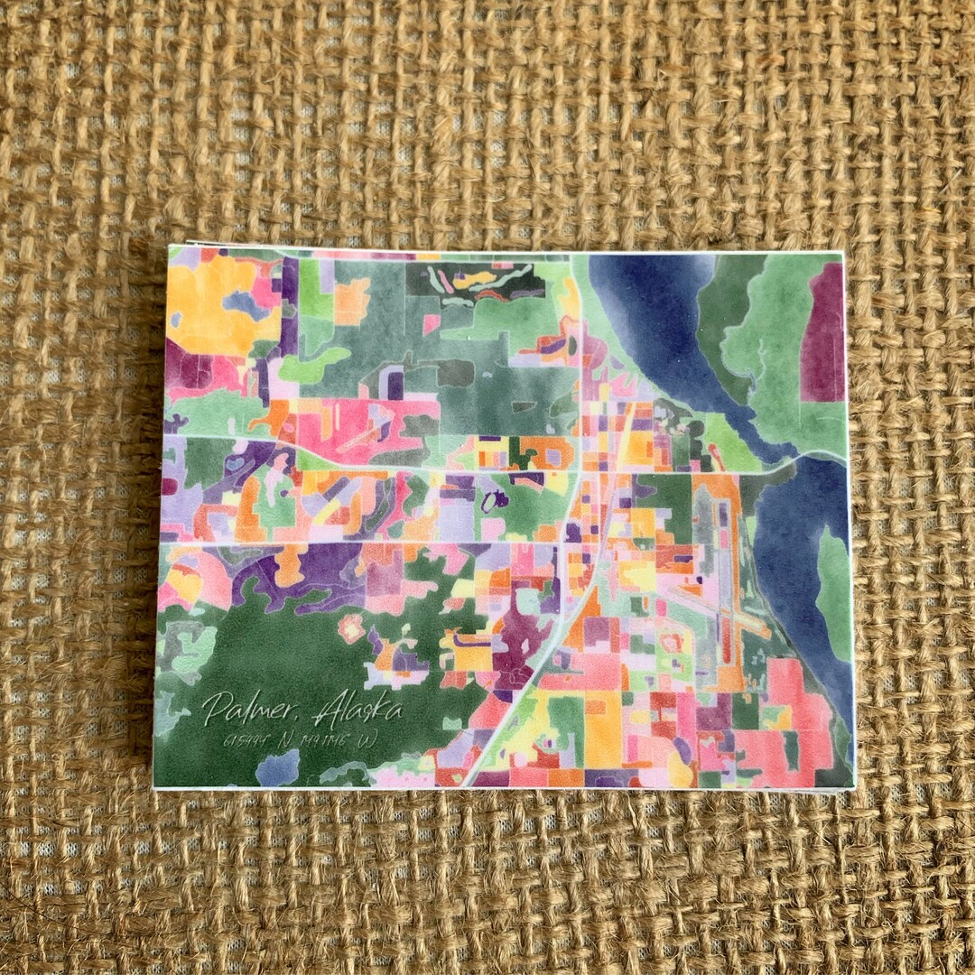 Palmer, Alaska Sticker -- Palmer, AK Vinyl Sticker - Etsy