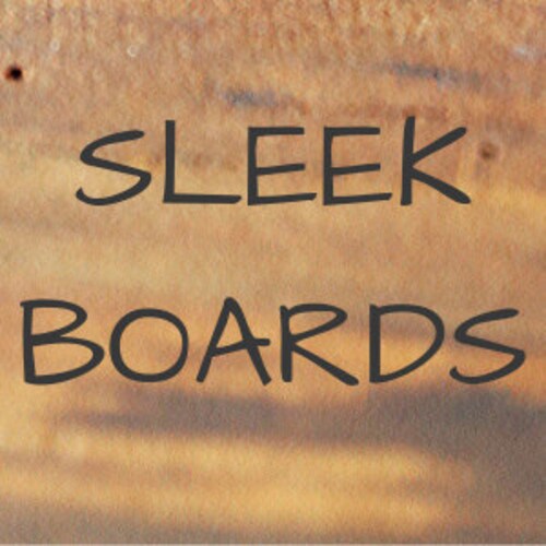 SleekBoards - Etsy